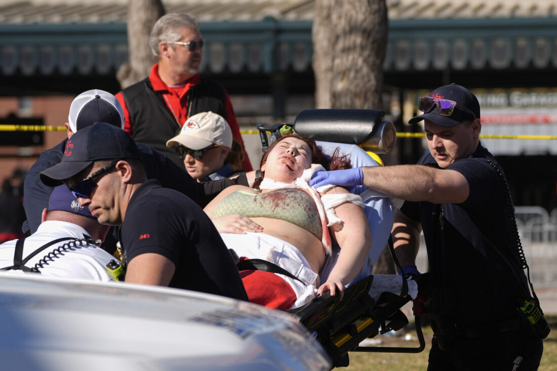 1 dead and up to 15 injured after shooting near Kansas City Chiefs ...